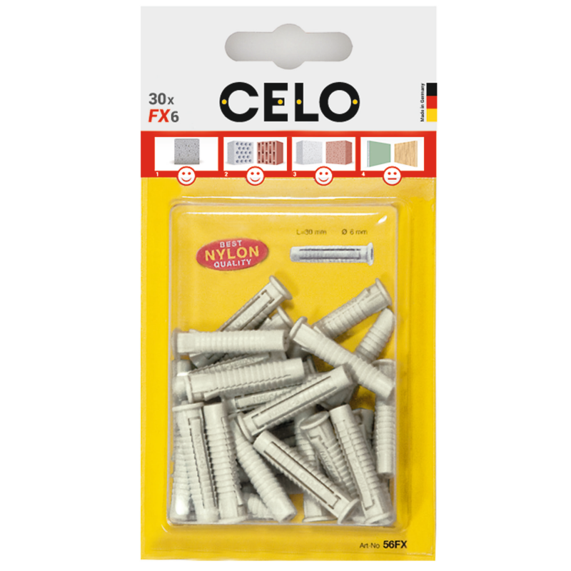 Univerzálna rozperná hmoždinka.